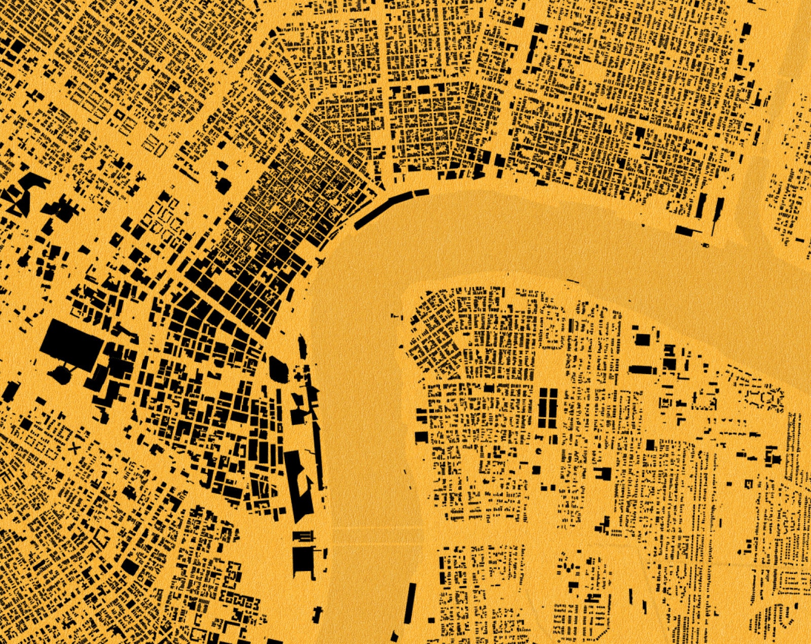 Nolli / New Orleans LA / Map Art Print - Etsy
