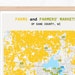 Madison WI / Farms and Farmers' Markets / Map Art Print - Etsy