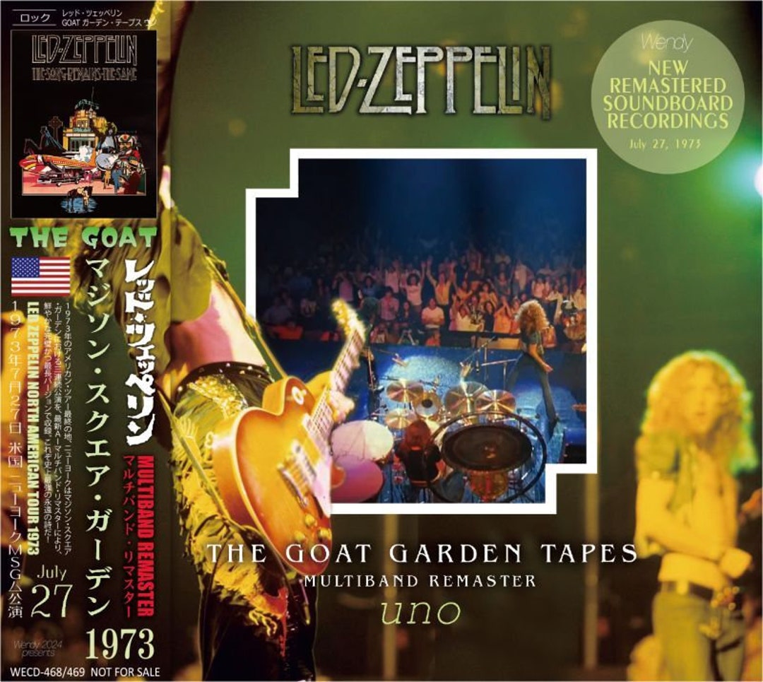 Led Zeppelin - Live 1973 Madison Square Garden, New York, 1st Night 2CD ...