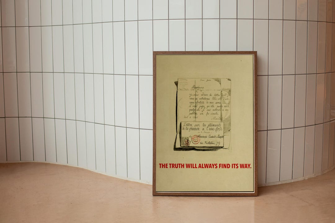 Letter Poster, Downloadable Print, Poster Wall Art, Gift for Him, Dorm ...
