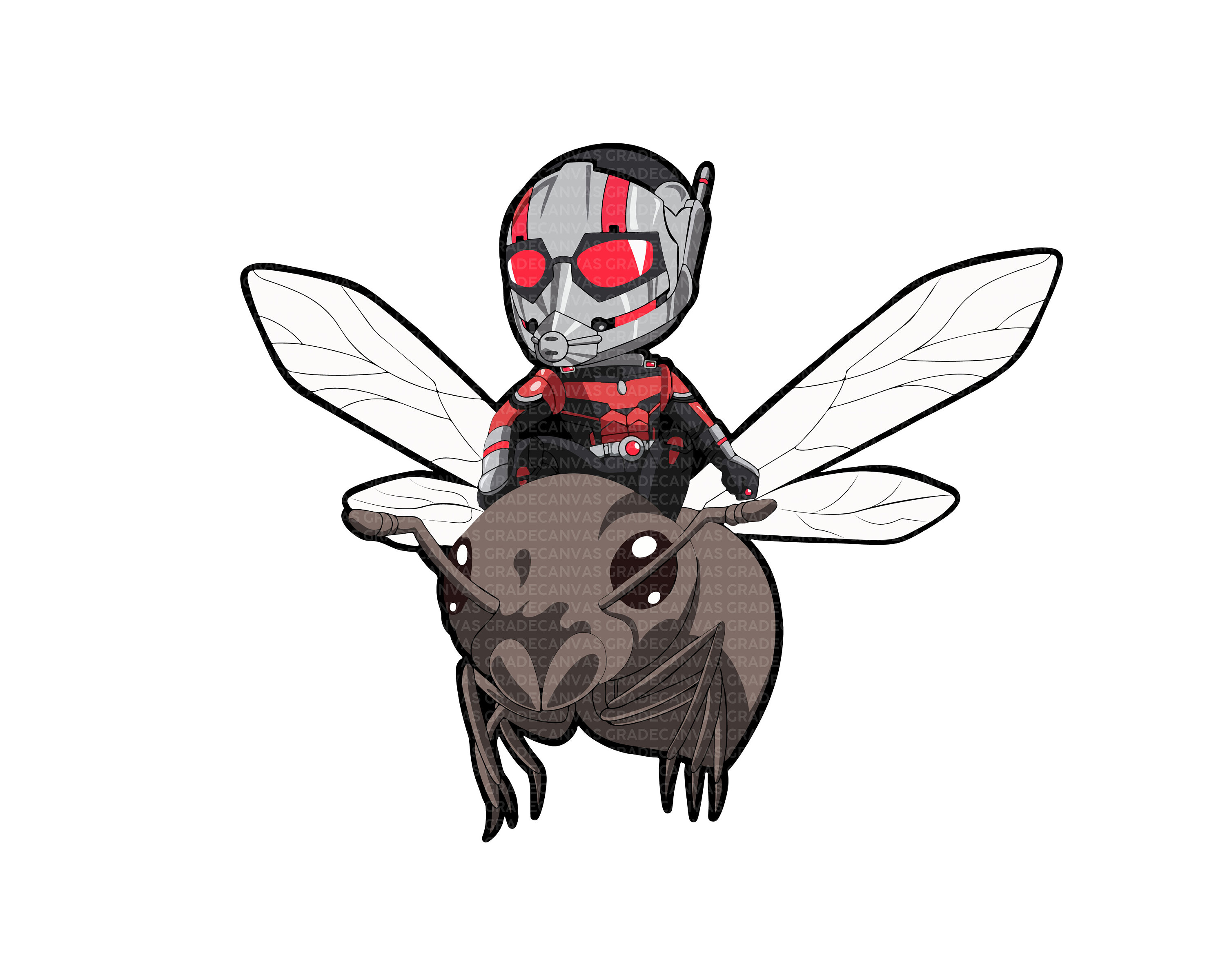 A-man Flying Design | SVG EPS PNG Instant Digital Download Clipart ...