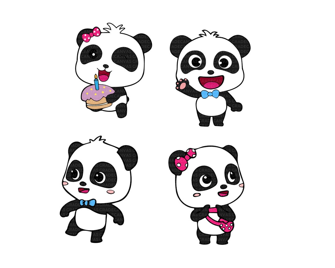 Bus Baby Panda Designs | Layered SVG & PNG Instant Digital Download ...