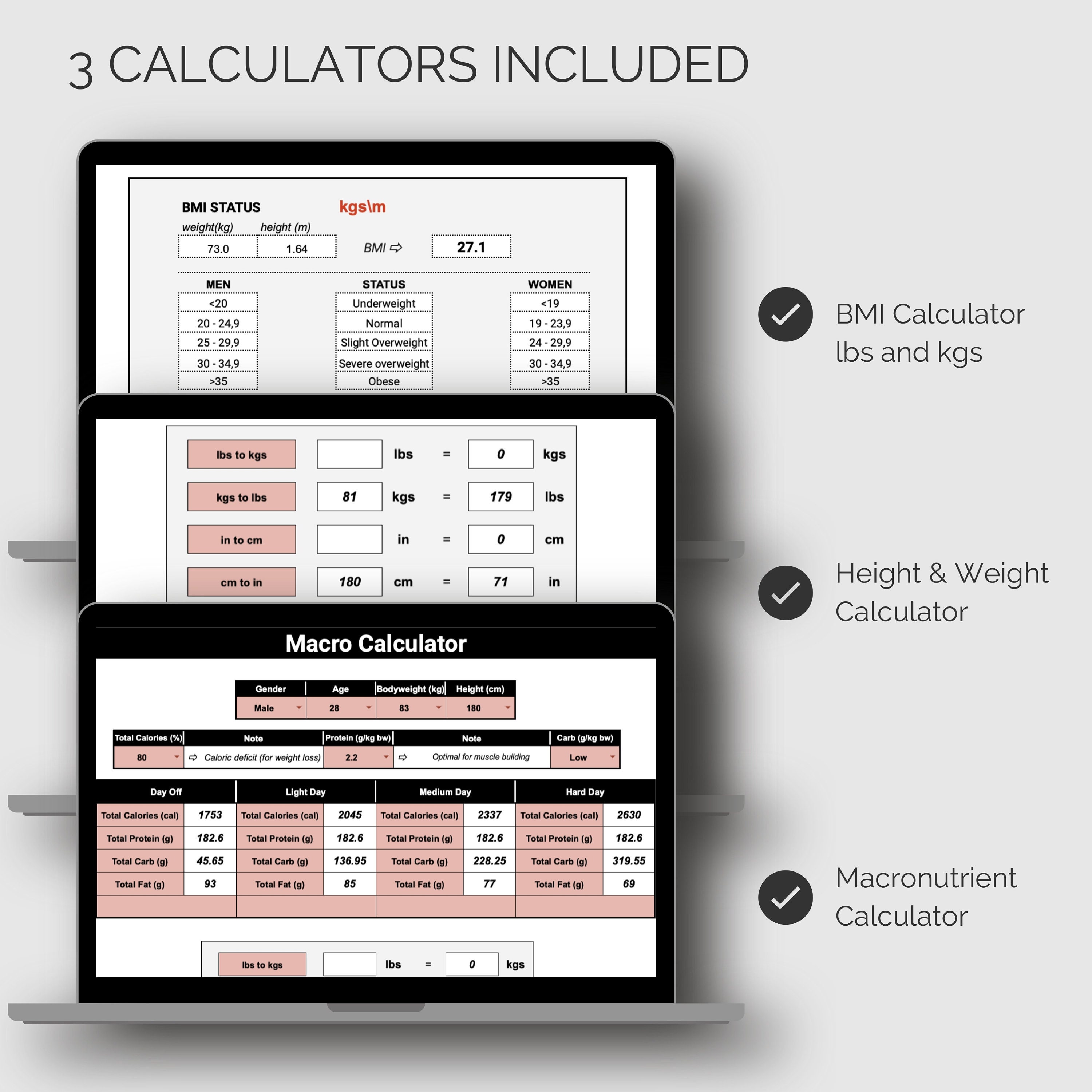 Personal Trainer Weight Loss Tracker Spreadsheet Google Sheets ...