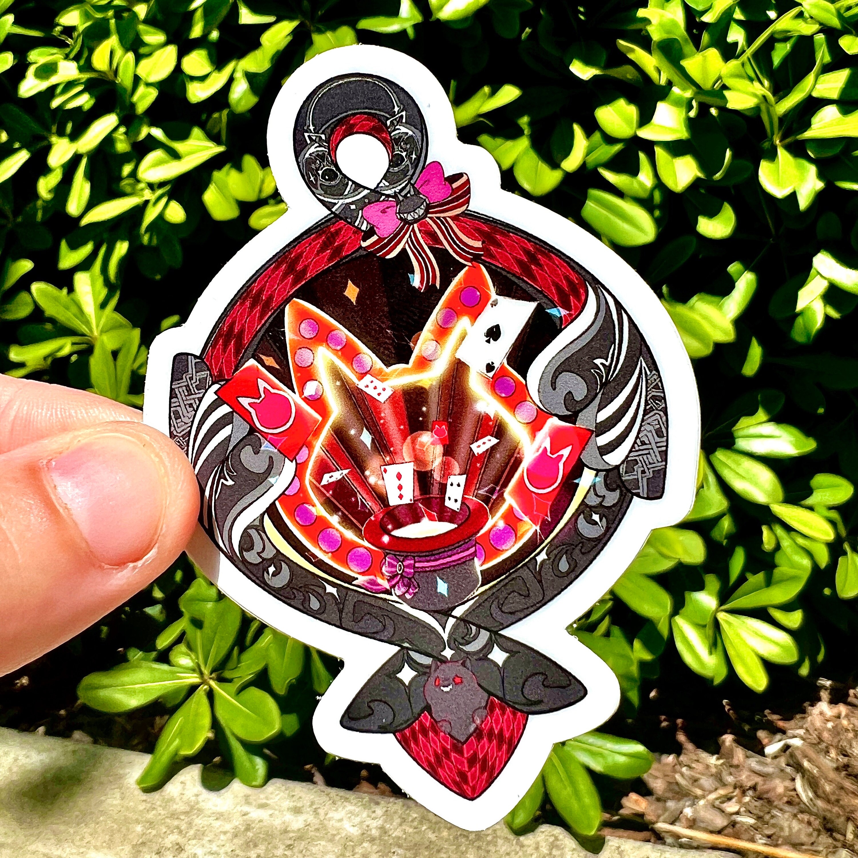 Lyney and Lynette Genshin Impact Inspired Sticker - Etsy