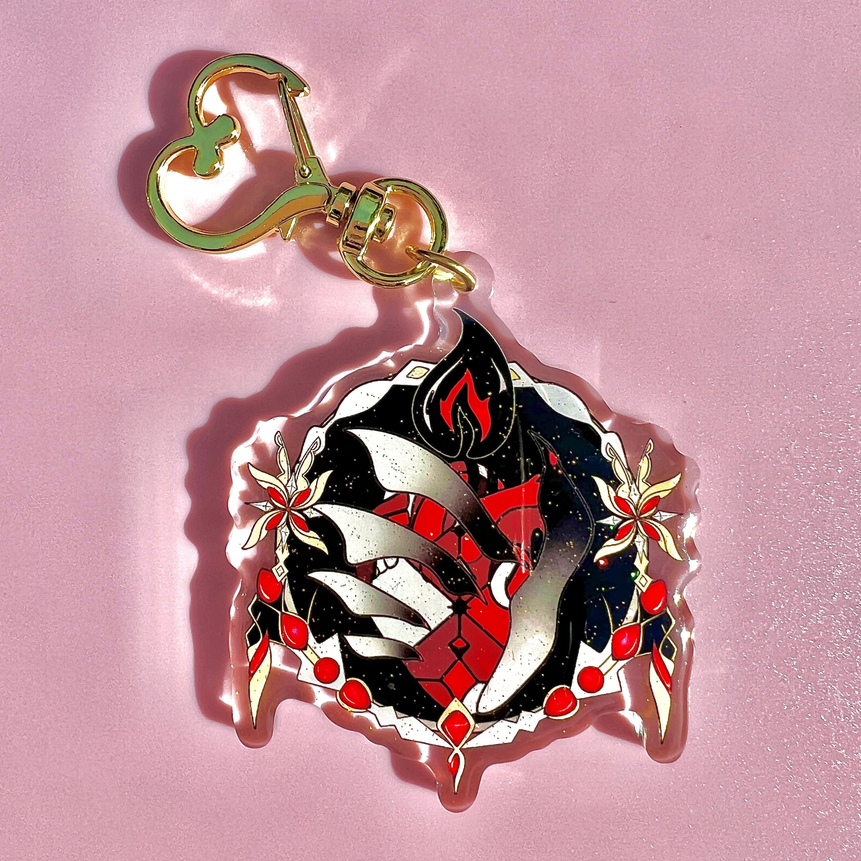 Arlecchino the Knave Father of the House of Hearth Inspired Genshin ...