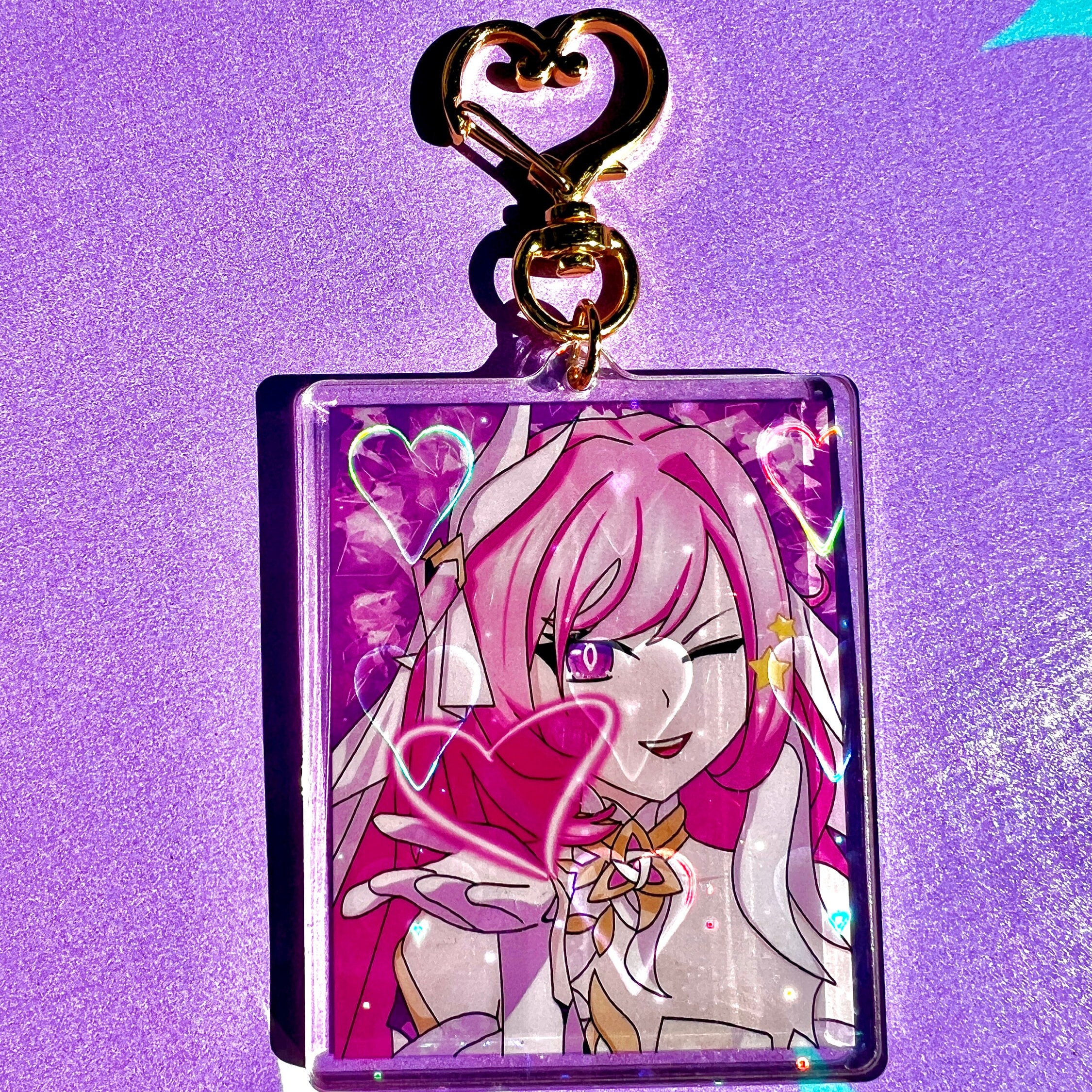 Genshin Impact, Honkai Impact 3rd Inspired Acrylic Keychain Arlecchino ...