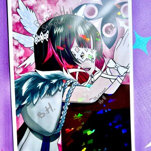 Genshin Impact, Honkai 3rd, HSR, Sailor Scout Holographic 5x7 Inch ...