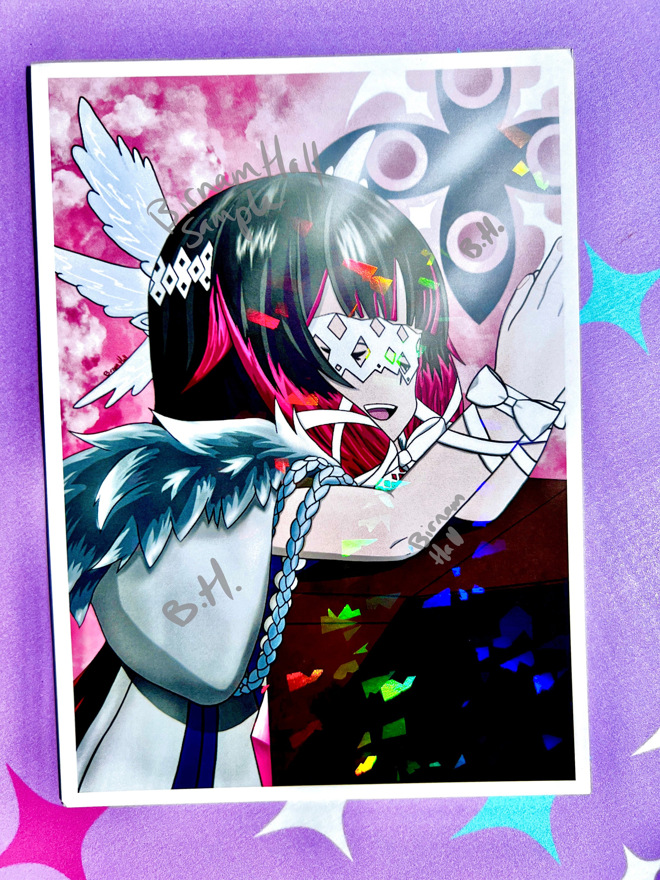 Genshin Impact, Honkai 3rd, HSR, Sailor Scout Holographic 5x7 Inch ...