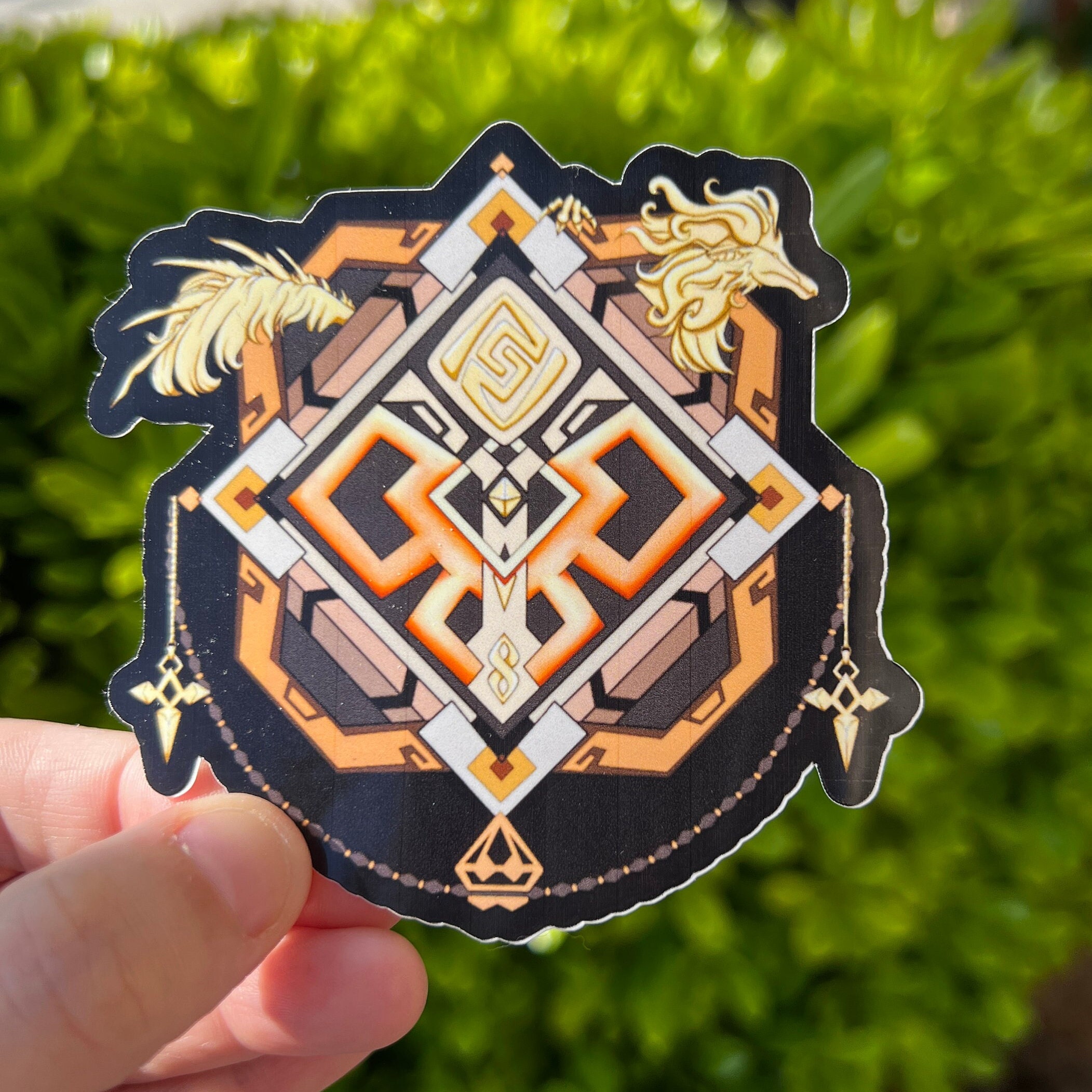Genshin Impact Inspired Archon Stickers - Etsy