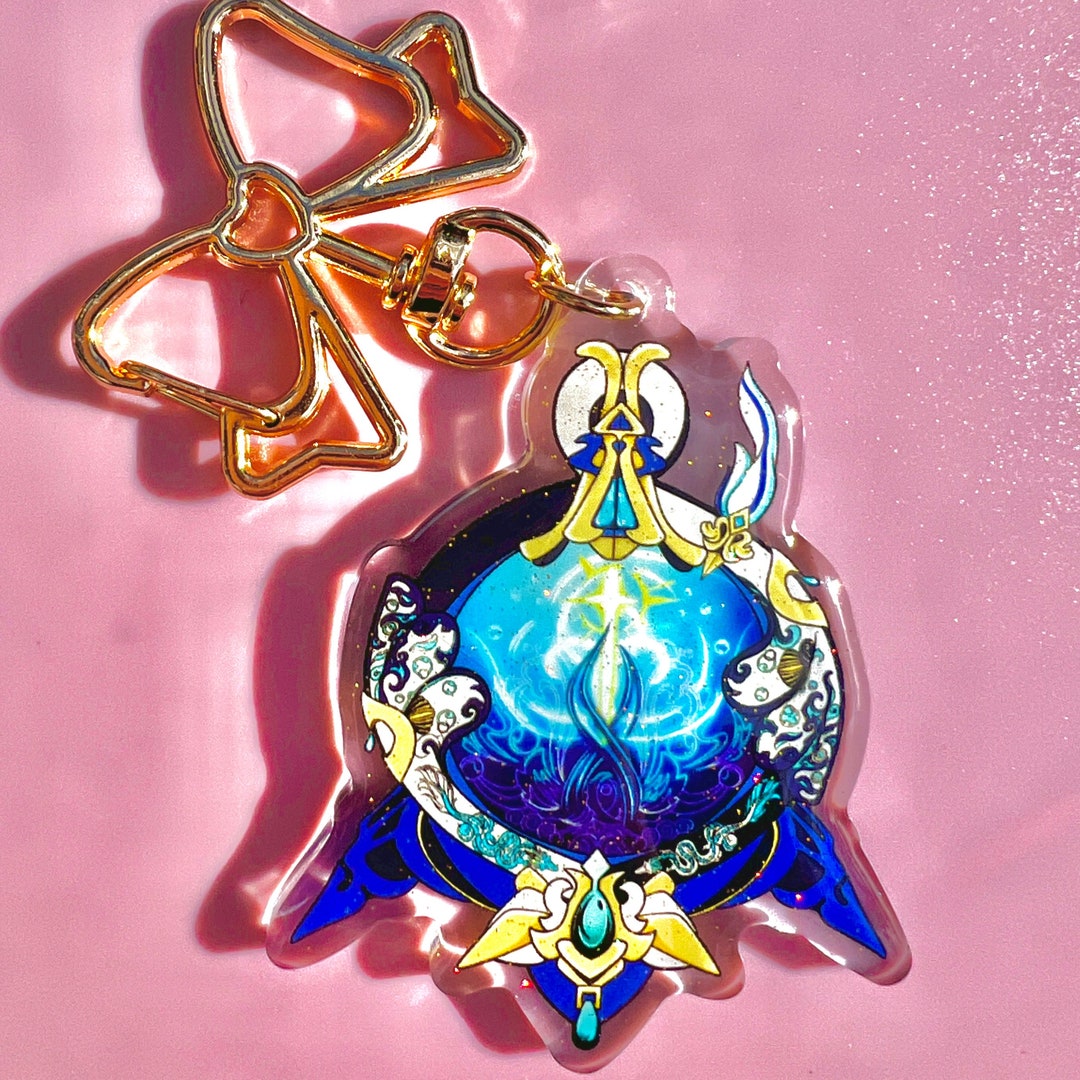 Neuvillette - Hydro Sovereign Dragon - Inspired Genshin Impact Acrylic ...