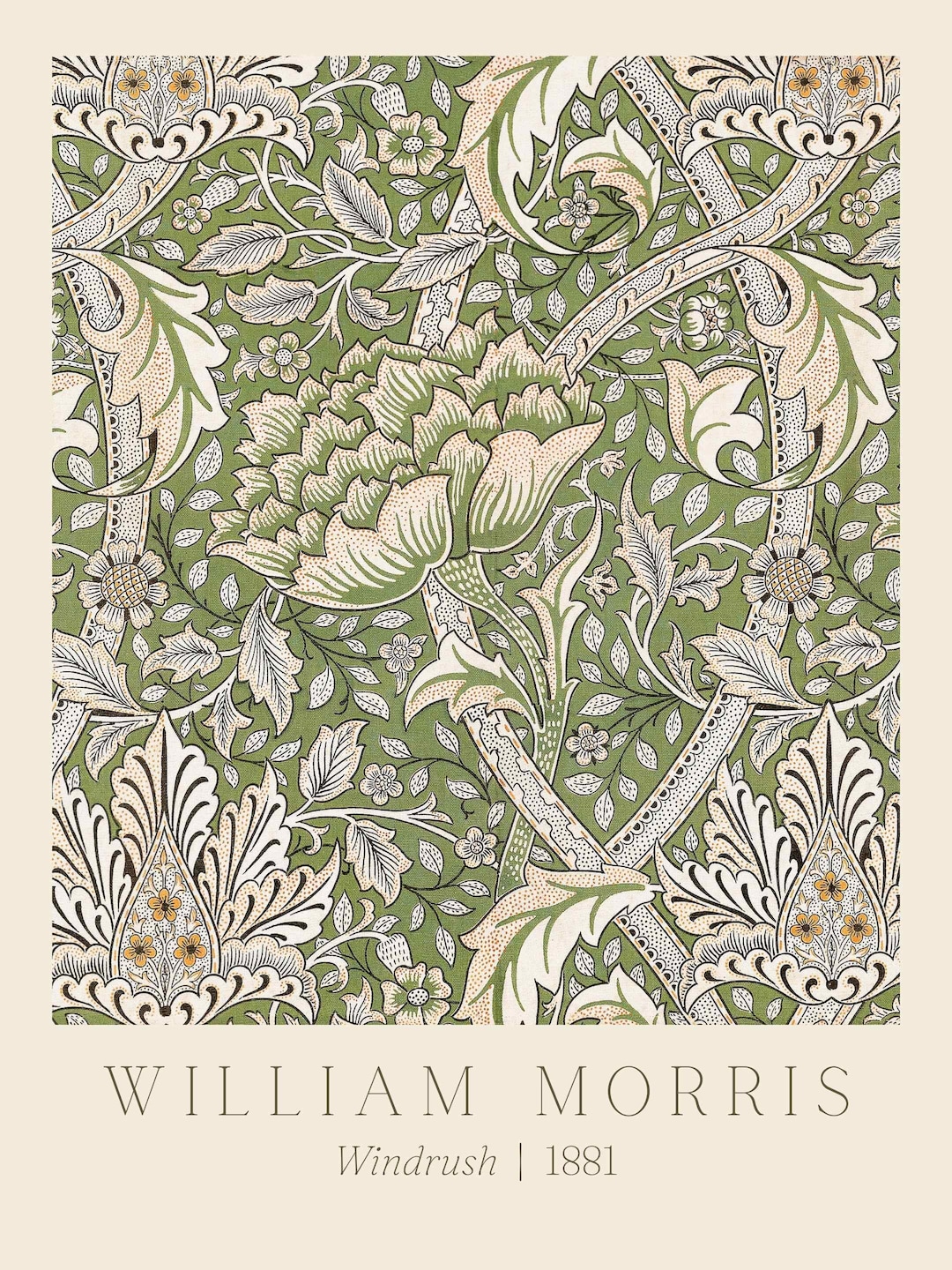 William Morris Art Print, Exhibition Poster, Fine Wall Art, Morris ...
