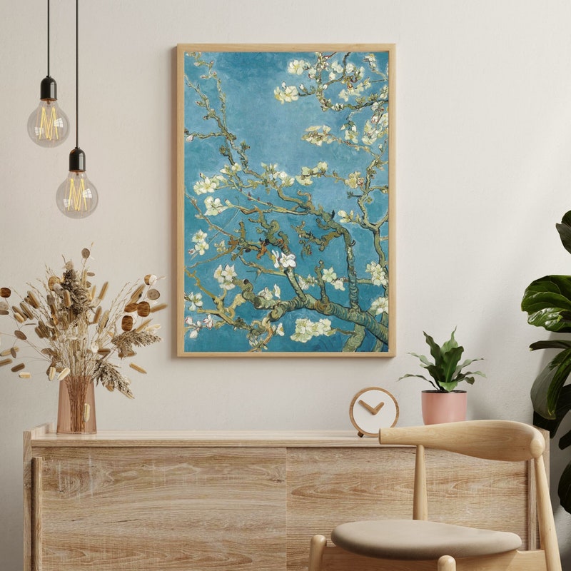 Almond Blossom Print - Etsy