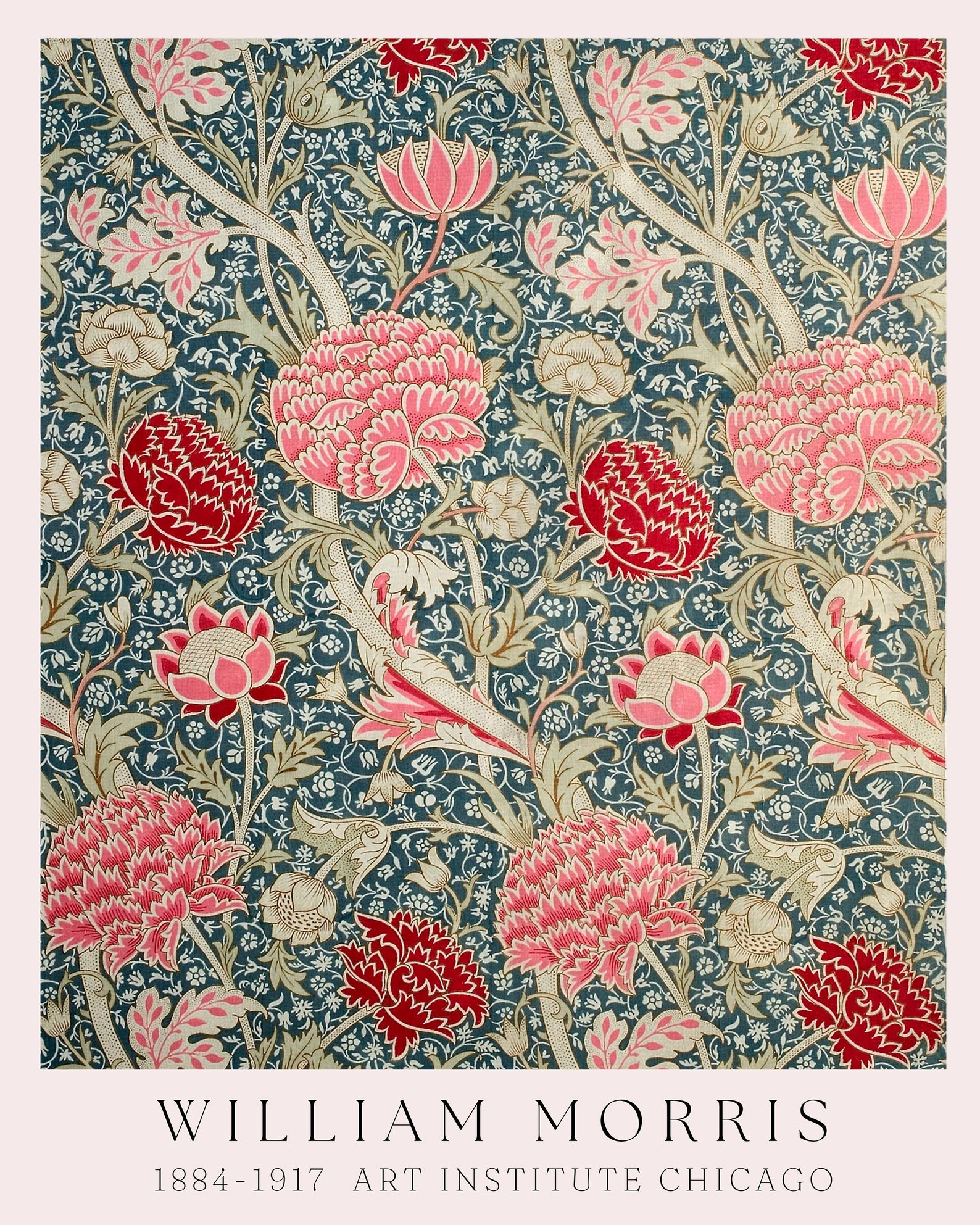 William Morris Art Print Exhibition Poster Printable Wall - Etsy