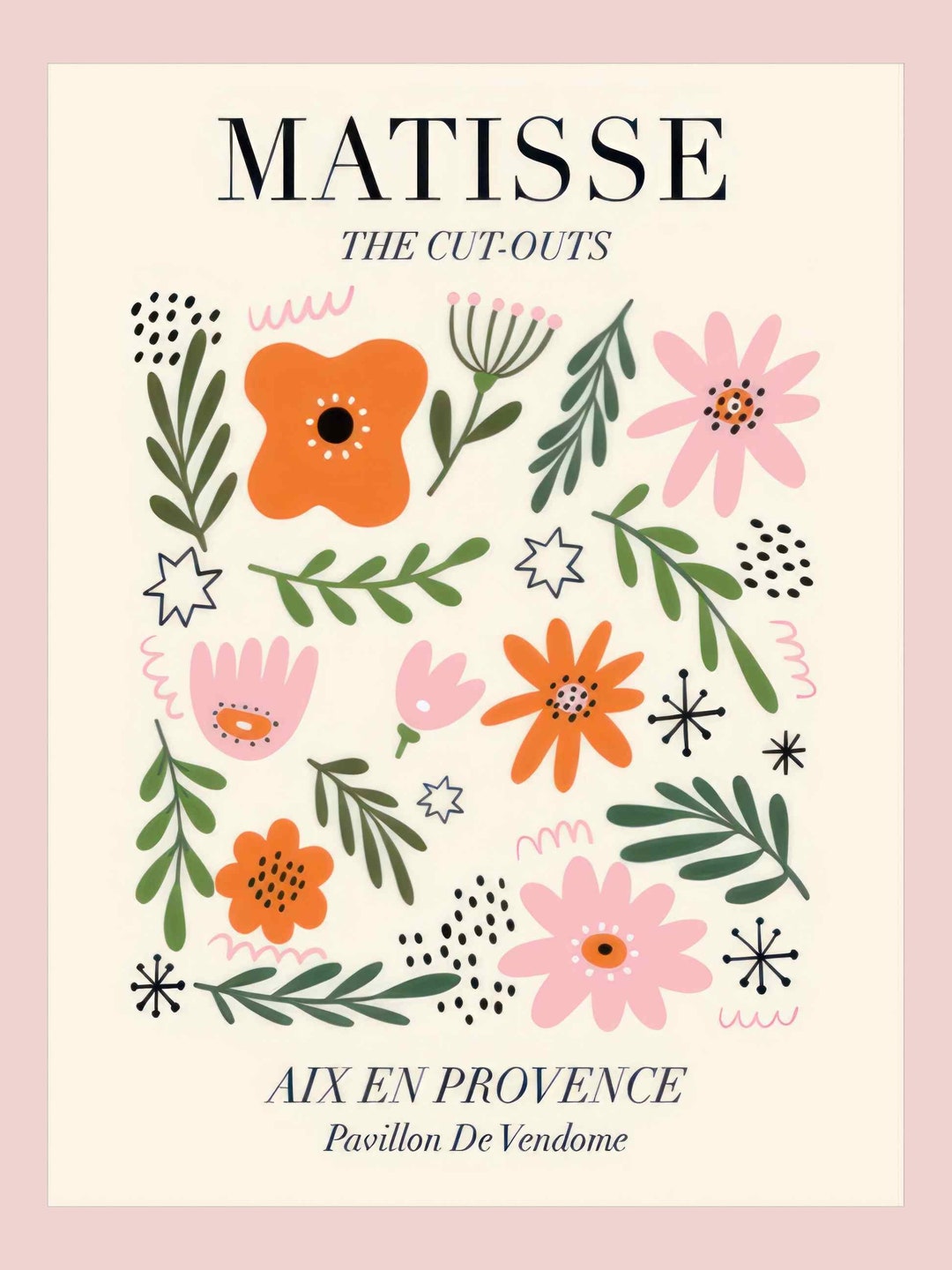 Henri Matisse, Art Print, Exhibition Poster, Fine Wall Art, Minimalist ...