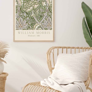 William Morris Art Print, Exhibition Poster, Printable Wall Art, Morris ...