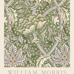 William Morris Art Print, Exhibition Poster, Printable Wall Art, Morris ...
