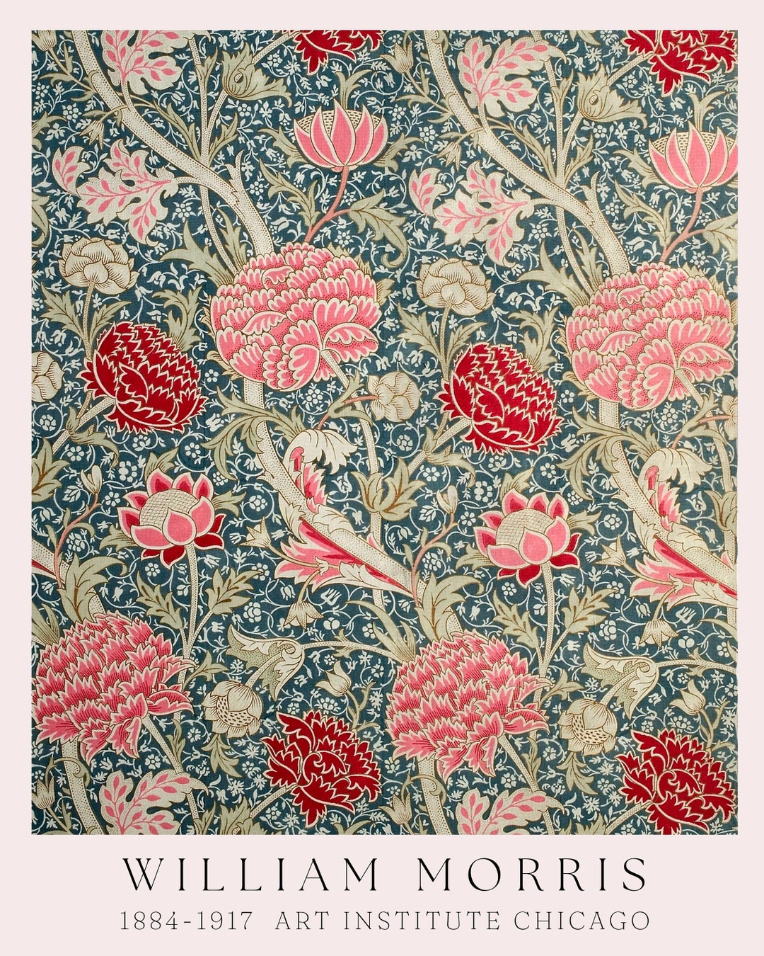 William Morris Art Print, Exhibition Poster, Fine Wall Art, Morris ...