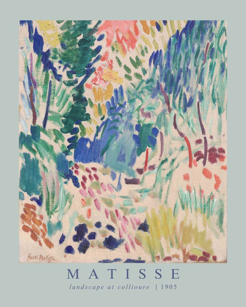 Henri Matisse, Art Print, Exhibition Poster, Printable Wall Art, Office ...