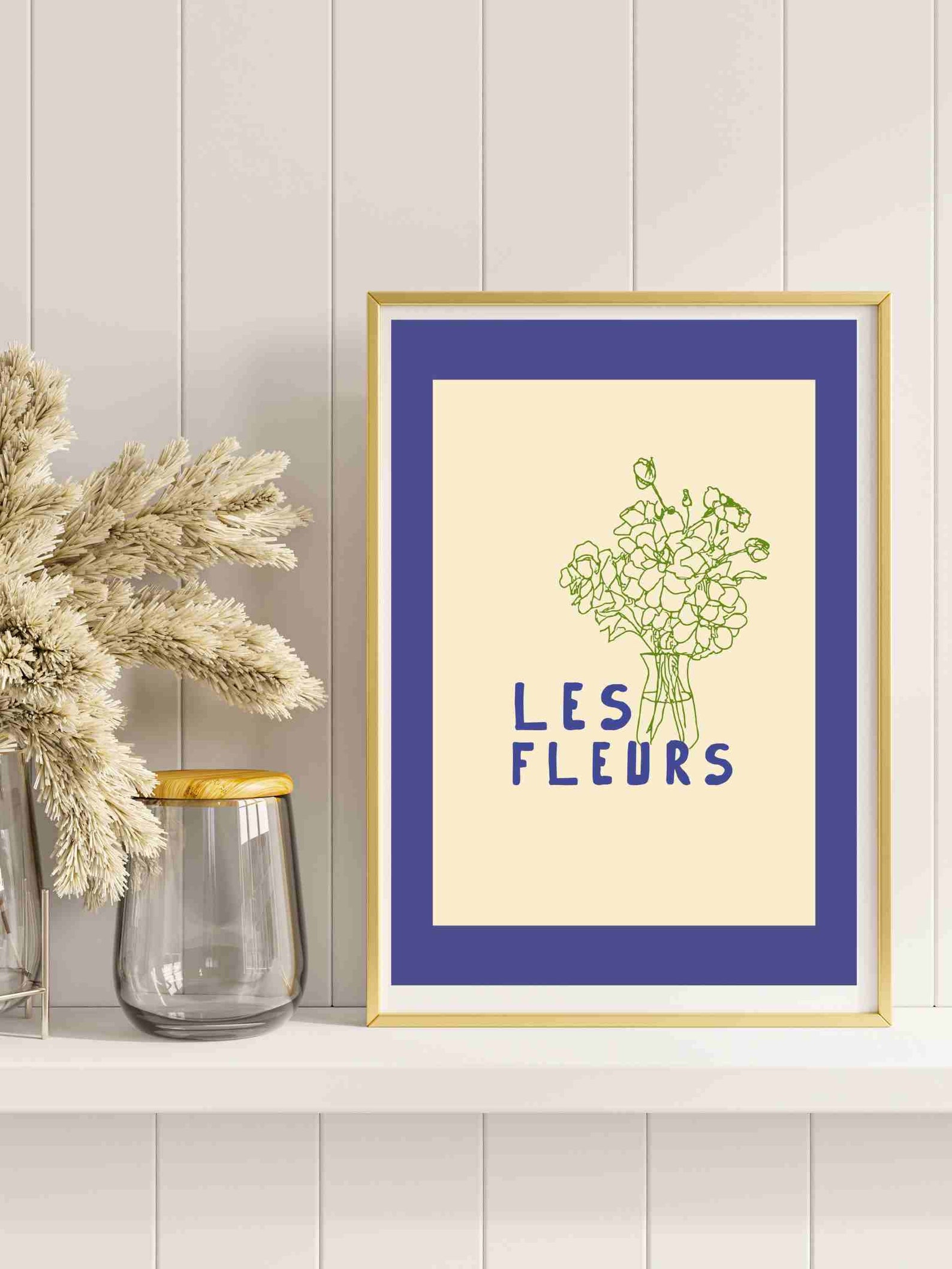 Flowers, Exhibition Poster, Flower Market, Fine Wall Art, Graphic Art ...