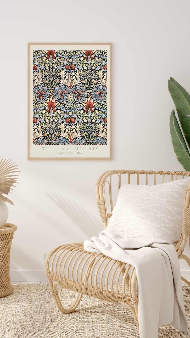 William Morris Art Print, Exhibition Poster, Fine Wall Art, Morris ...