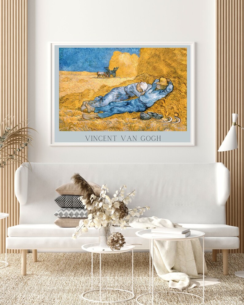 Van Gogh Art Print, Exhibition Poster, Fine Wall Art, Office Art, Art ...