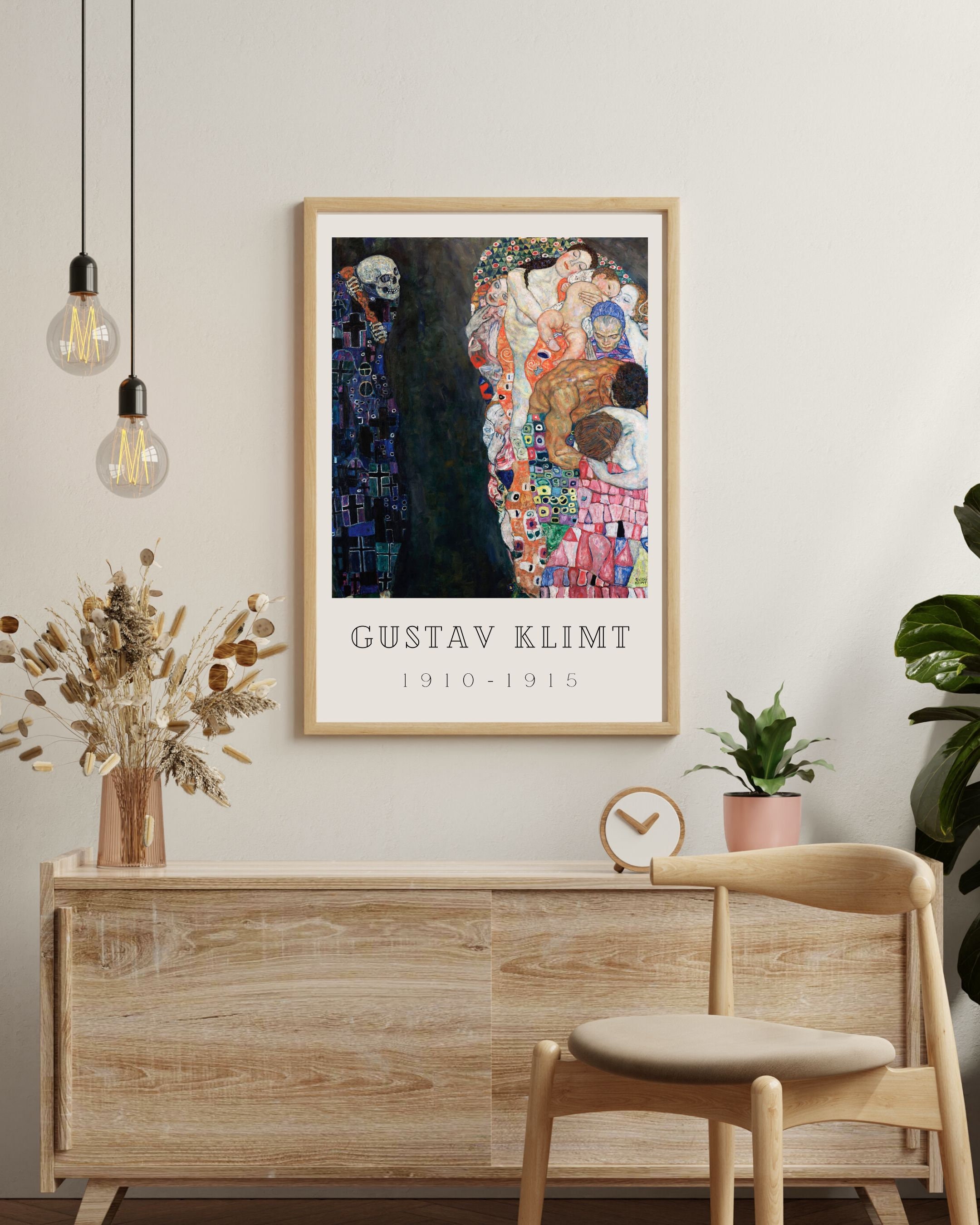 Gustav Klimt Art Print, Exhibition Poster, Printable Wall Art, Digital ...