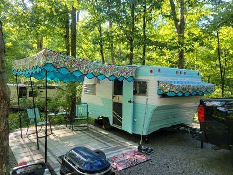 Custom Retro Camper Canopy Sun Shades - Etsy