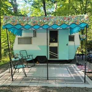 Custom Retro Camper Canopy Sun Shades - Etsy