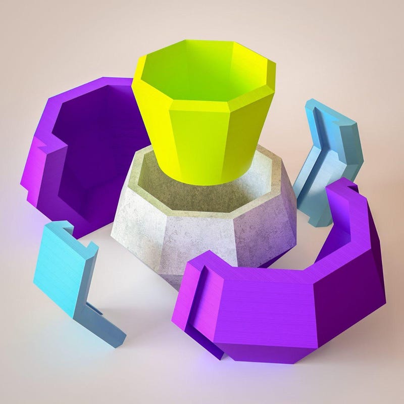 Geometric Mold - Etsy