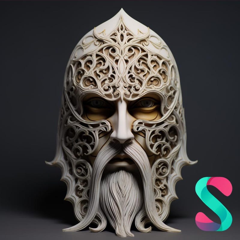 Medieval Mask - Etsy