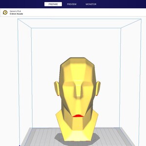 Male Planes of Head STL Files for 3D Print - Etsy