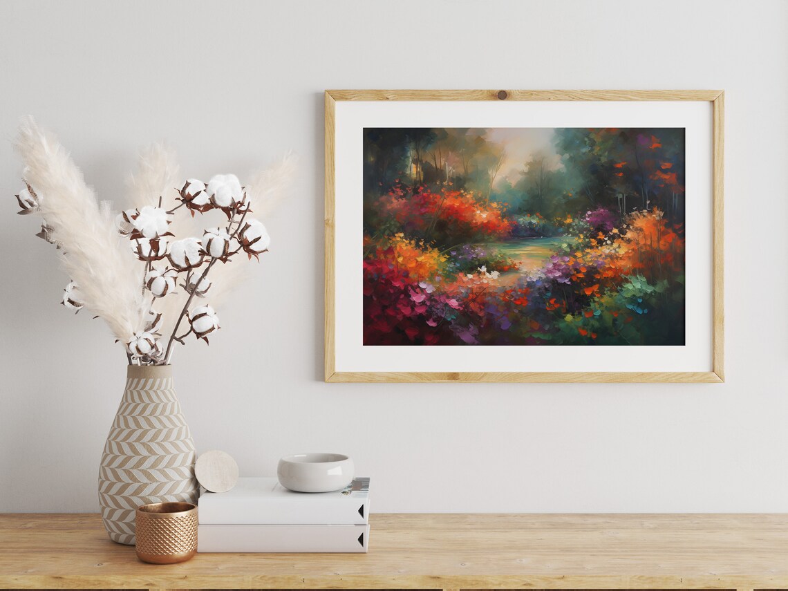 Digital Download Instant Art, Printable Wall Decor, Calming Nature ...
