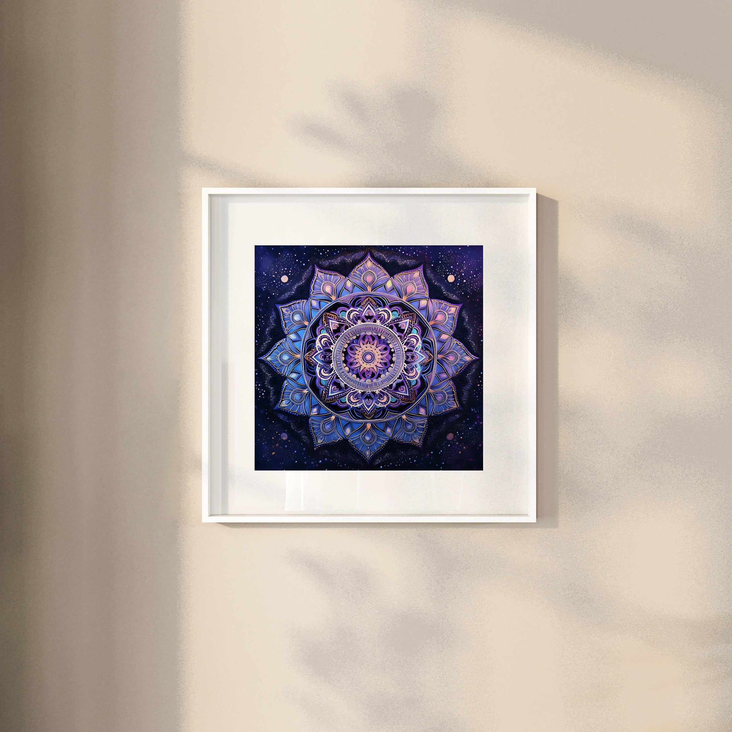 Cosmic Reverie: Mandala Art, Digital Download Instant Art 3510 - Etsy