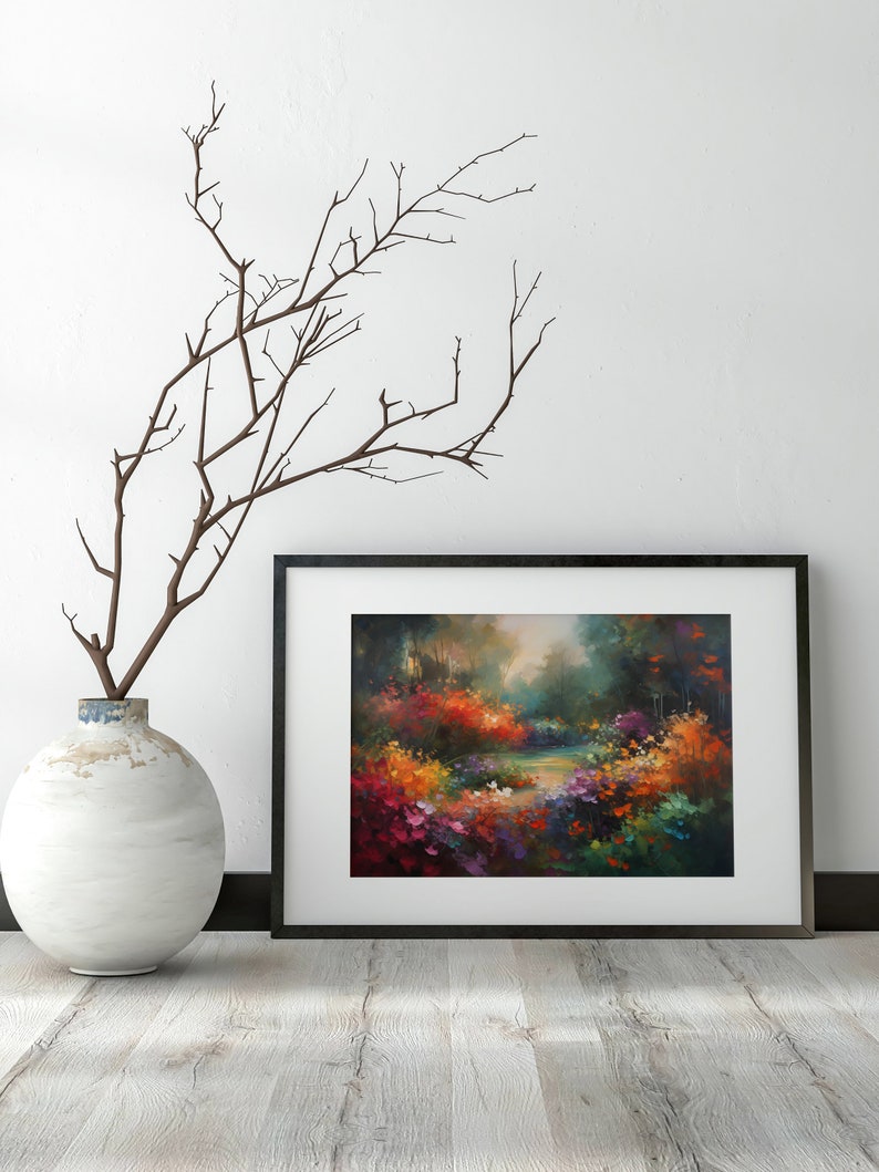 Digital Download Instant Art, Printable Wall Decor, Calming Nature ...