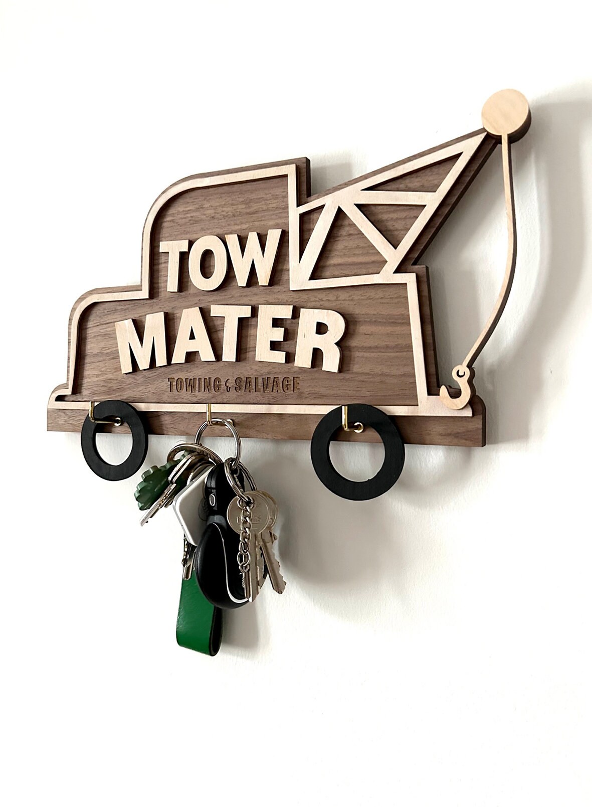 Tow Mater - Key Holder, Dog Lead Holder - Etsy