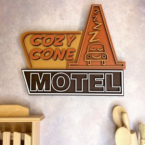 Cozy Cone Motel - Sign - Etsy