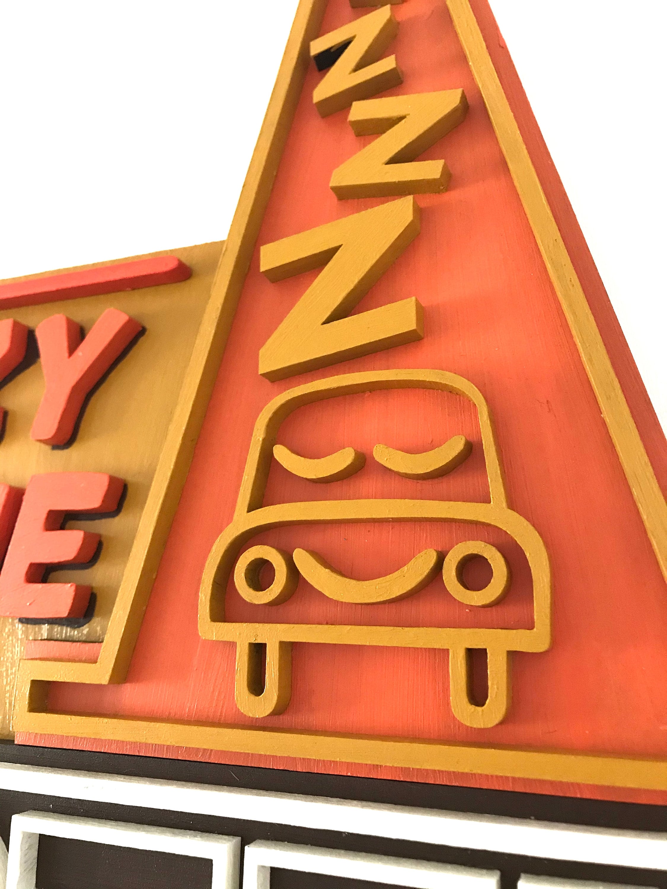 Cozy Cone Motel - Sign - Etsy