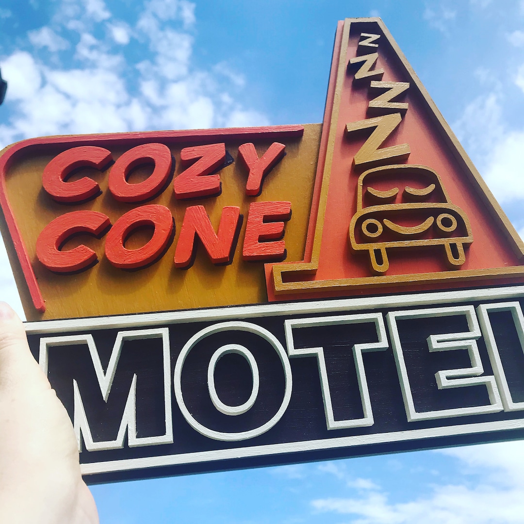 Cozy Cone Motel - Sign - Etsy