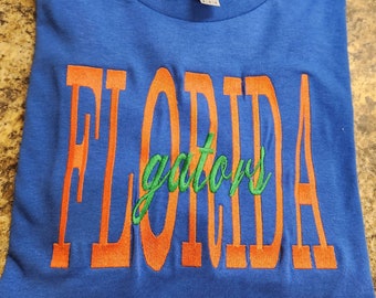 UF Long Sleeve T-shirt, Florida Shirt, Gators Shirt, CHOMP Shirt ...
