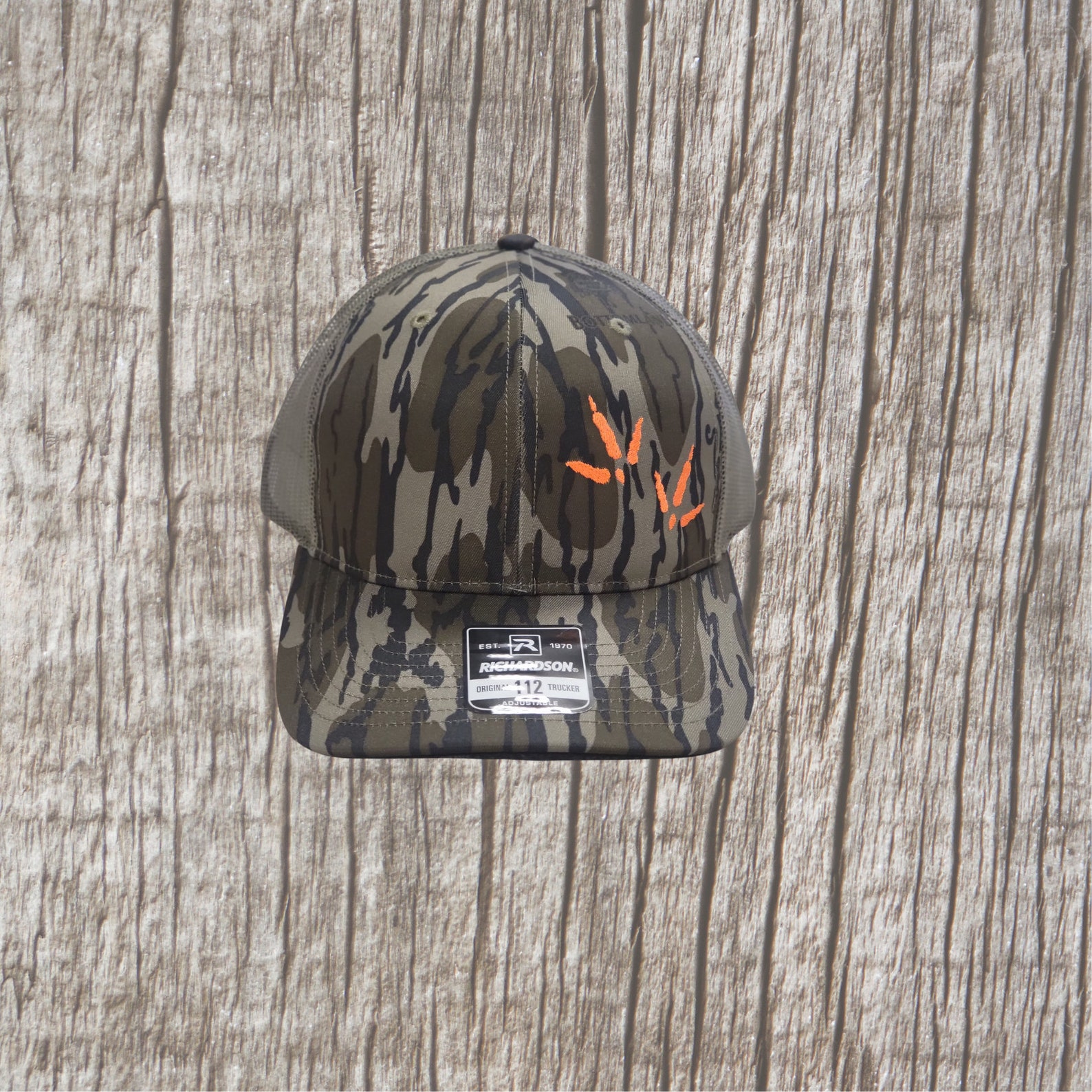 Bottomlands Camo Turkey Track Hat - Etsy
