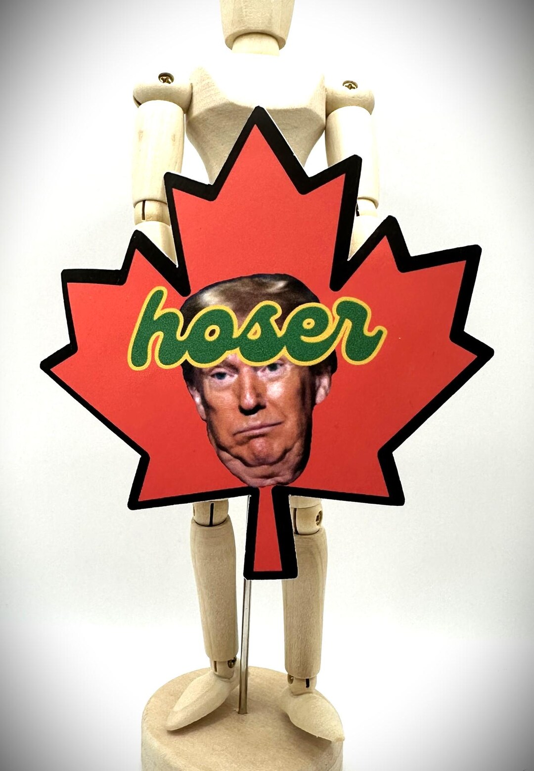 Donald Trump Hoser Canada Maple Leaf Vinyl Sticker - Etsy