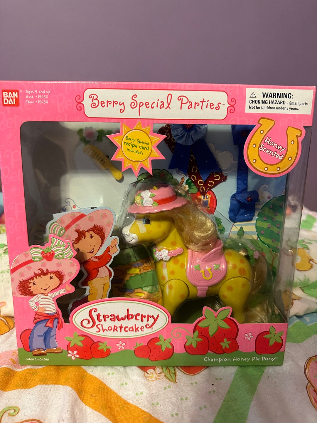 Strawberry Shortcake Berry Special Parties Honey Pie Pony NRFB - Etsy