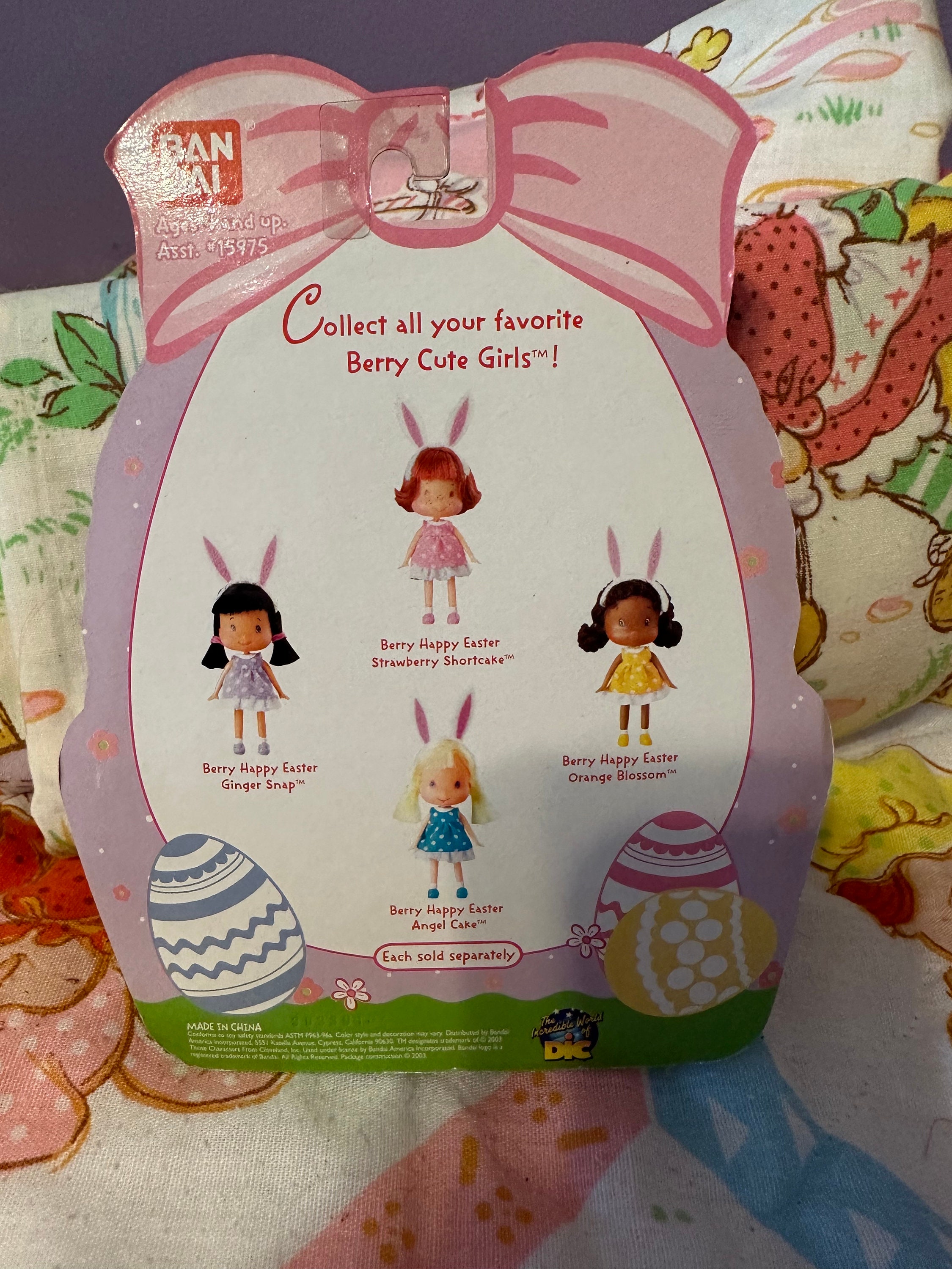 Strawberry Shortcake Angel Cake Bandi Easter Mini - Etsy