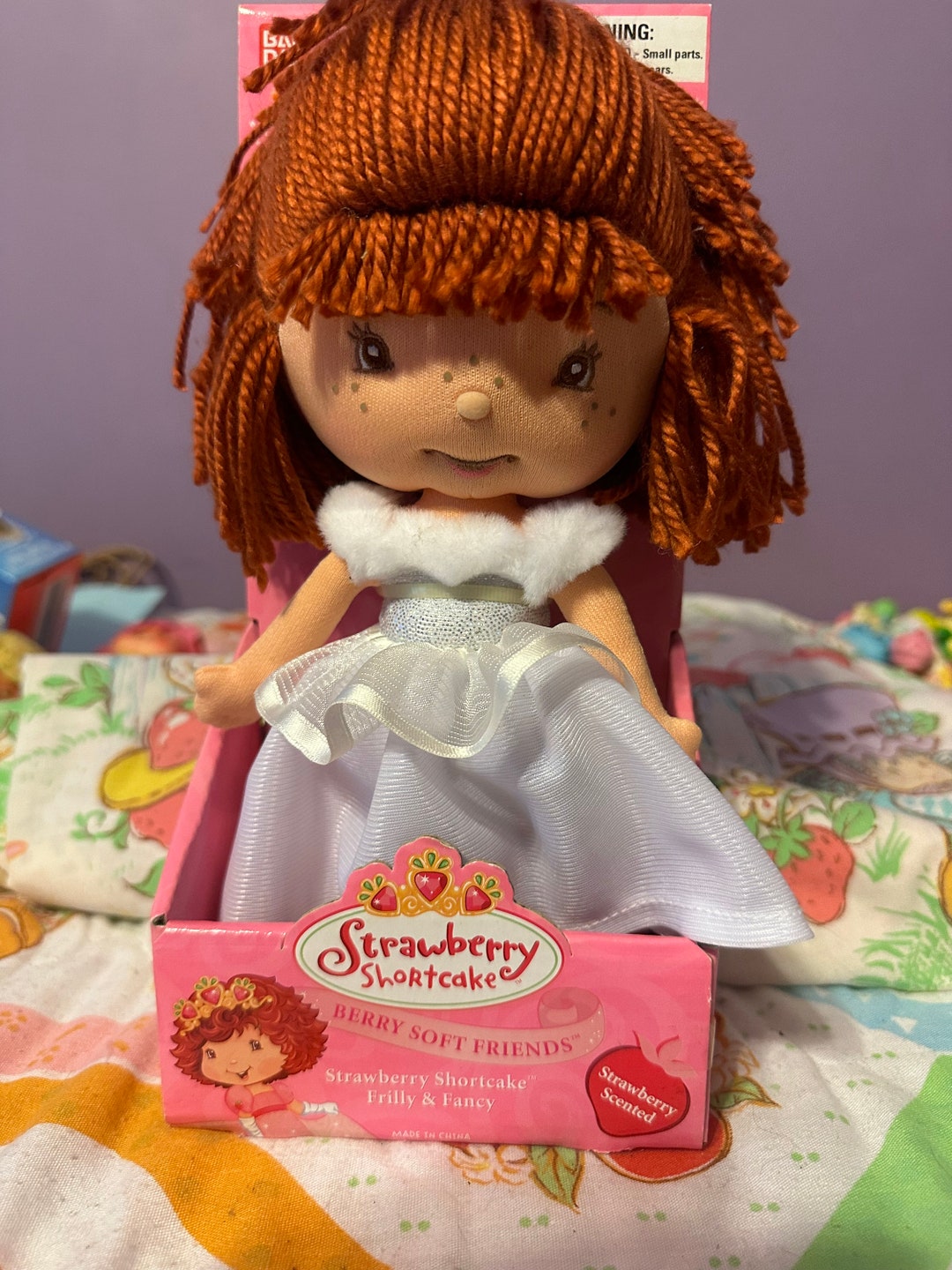 Strawberry Shortcake Frilly and Fancy Berry Soft Friends Doll - Etsy