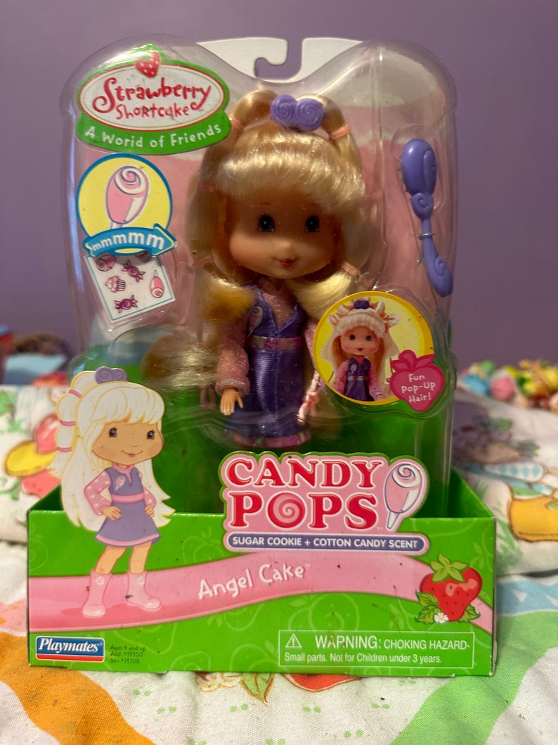 Strawberry Shortcake Candy Pops Angel Cake Doll - Etsy