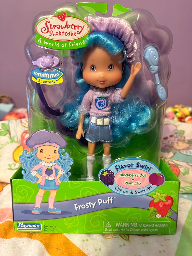 Strawberry Shortcake Frosty Puff Doll NRFB - Etsy
