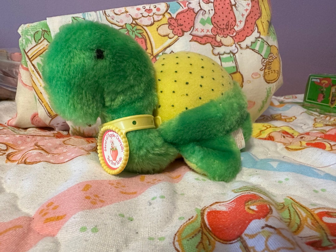 Vintage Strawberry Shortcake Tea Time Turtle Plush - Etsy