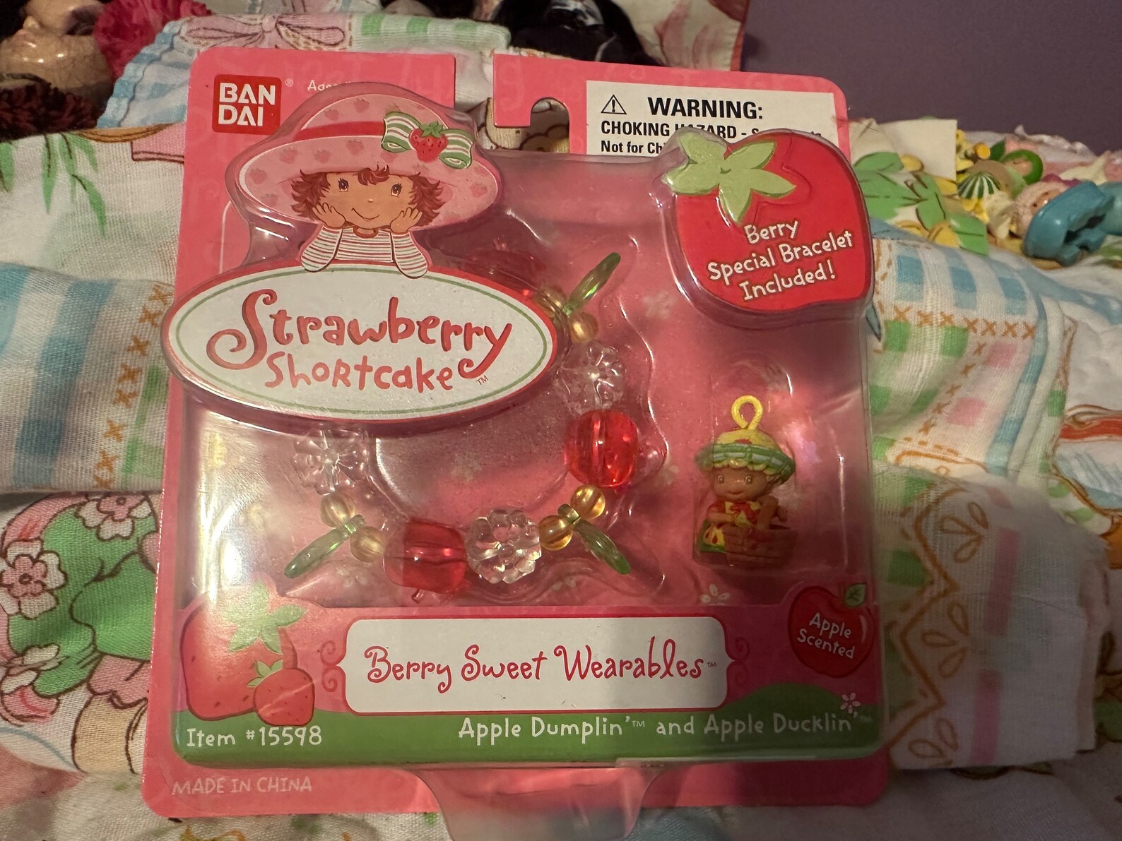 Strawberry Shortcake Berry Sweet Wearable Apple Dumplin W/ Basket - Etsy