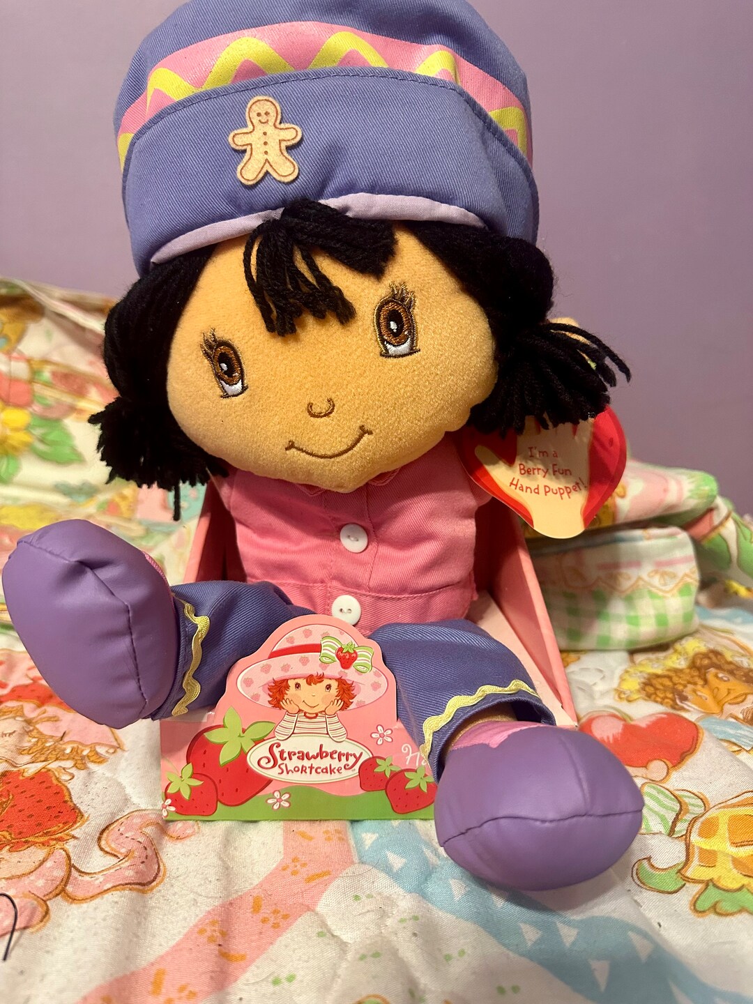 Strawberry Shortcake Hand Puppet Ginger Snap - Etsy