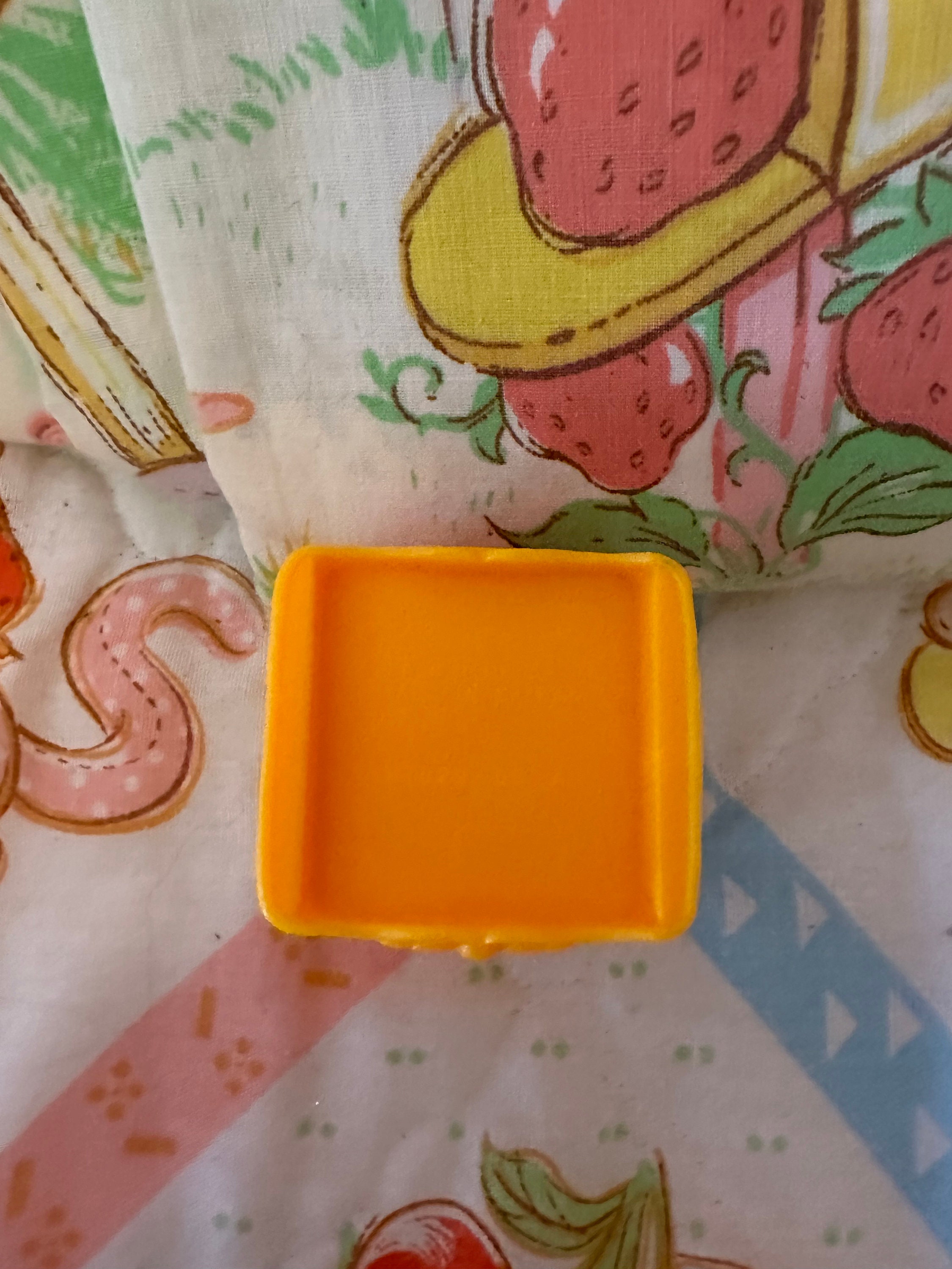 Strawberry Shortcake Butcher Block Kitchen Table - Etsy